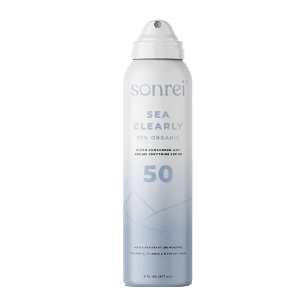 Sea Clearly® Organic SPF 50 Clear Sunscreen Mist – ThreoSkin